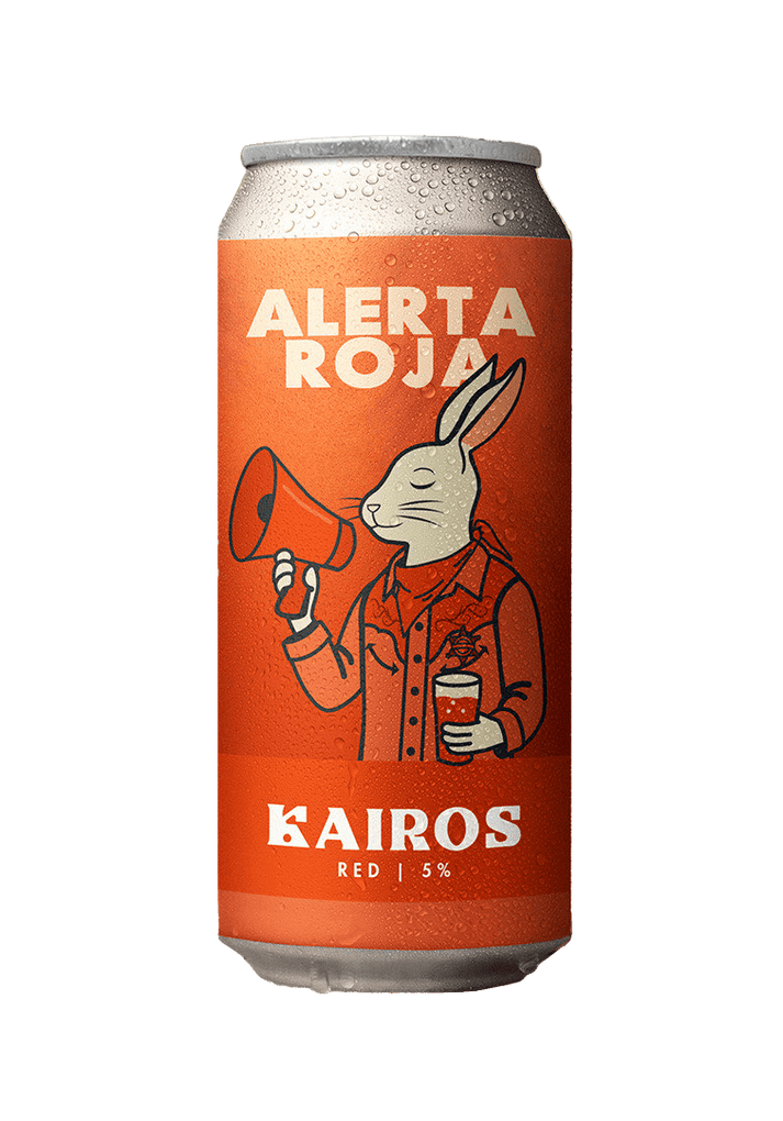 Cerveza Red Ale Kairos Brewing | Alerta Roja Ámbar 473cc